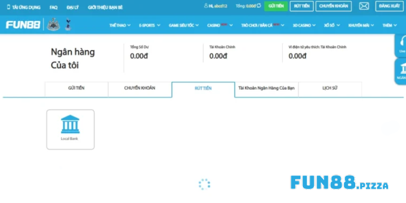 Hướng Dẫn Rút Tiền Fun88 Nhanh Gọn, Tiết Kiệm Thời Gian